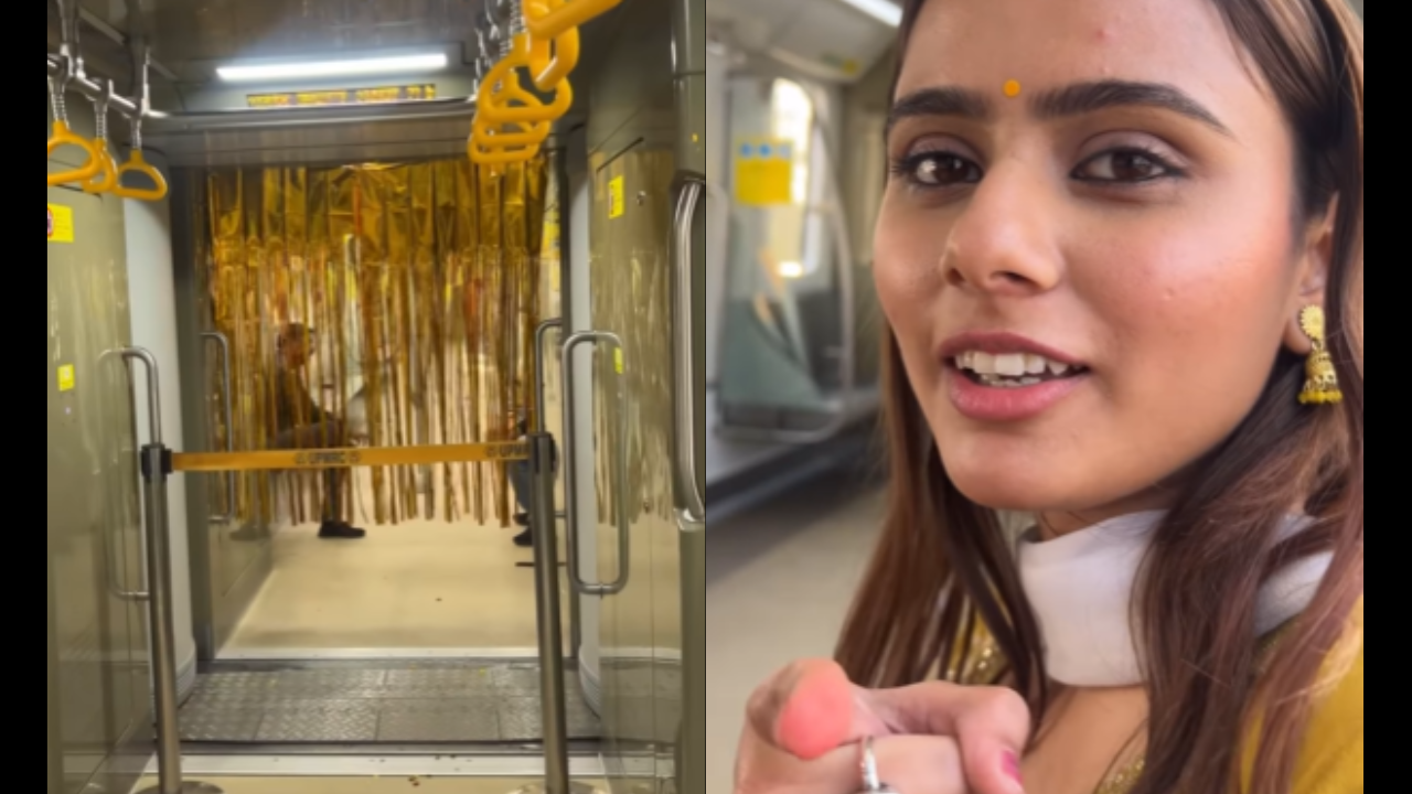 Agra Metro Rental Services Viral Video Of Haldi Ceremony Being Held In Metro Coach Intrigues ...