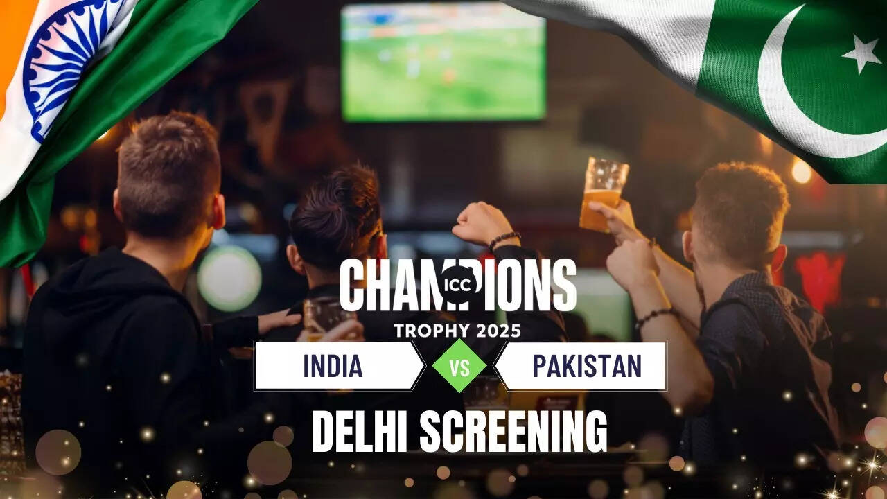 ICC Champions Trophy Screening In Delhi- 6 Places To Watch India VS ...