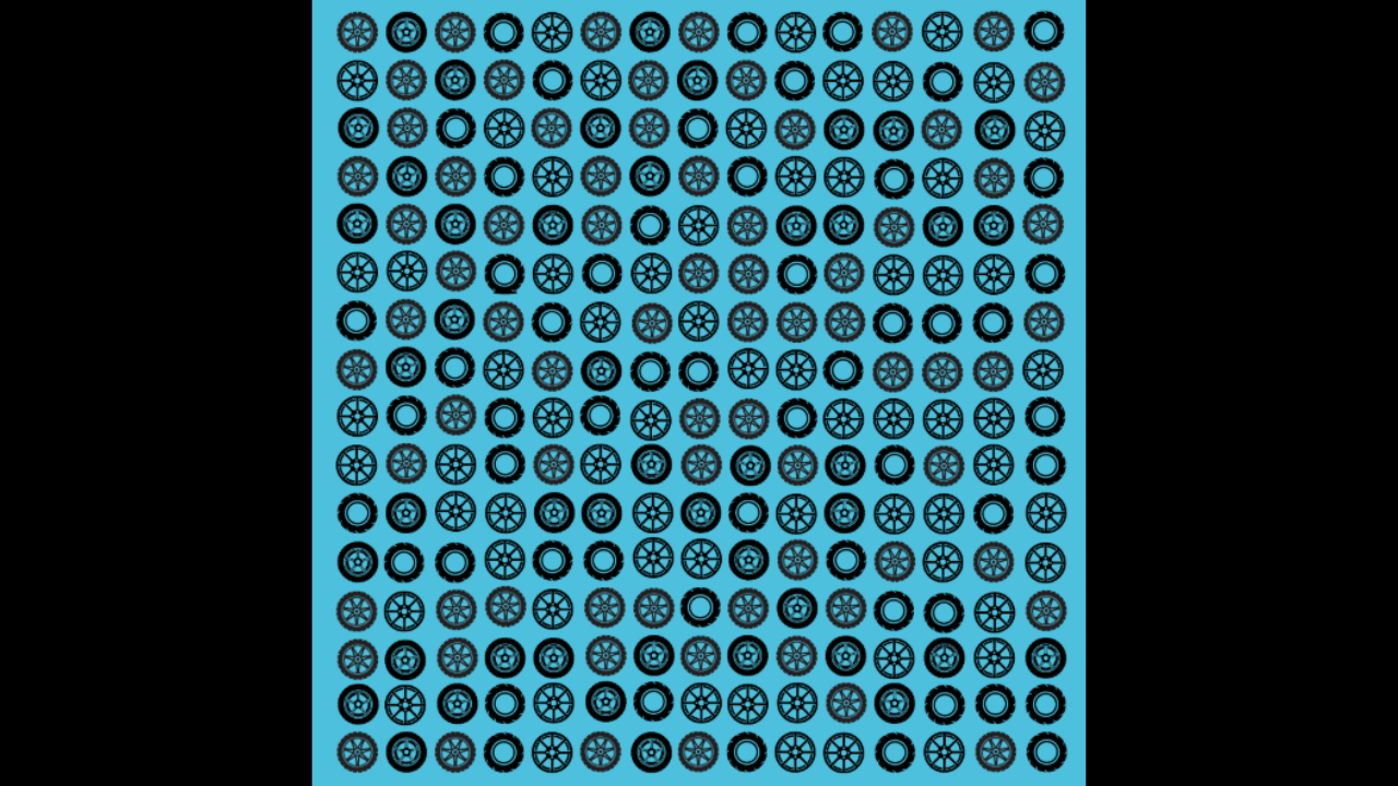 Optical Illusion: Among All The Alloy Wheels, Spot The Flat Tyre- Brain ...