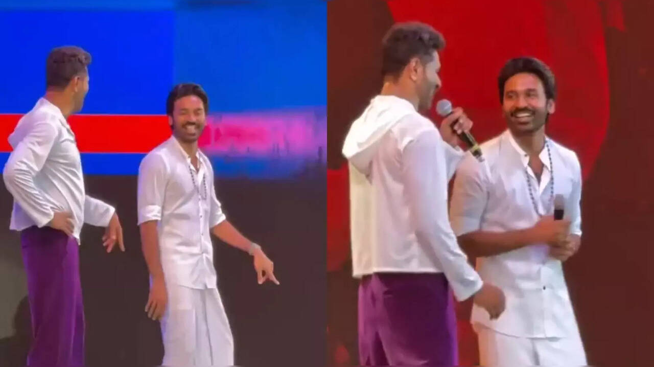 Dhanush, Prabhu Deva Set Chennai On Fire, Groove To Rowdy Baby At Live ...