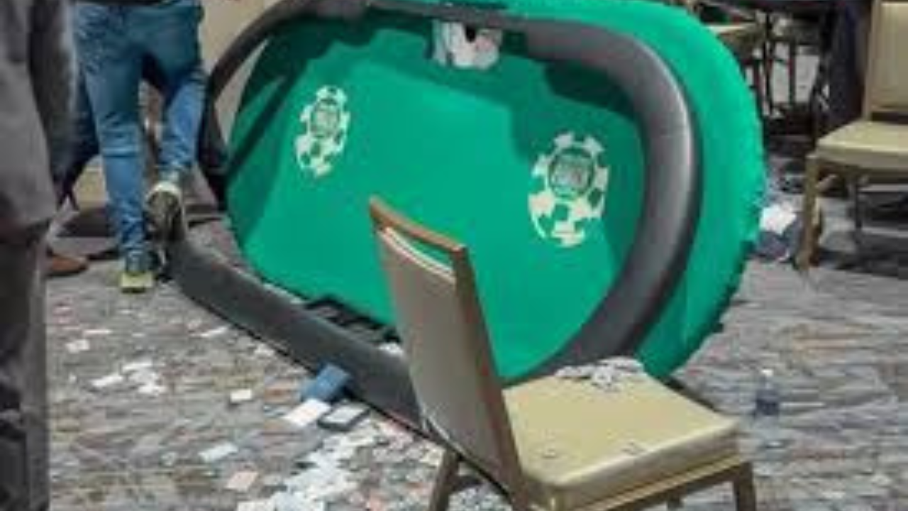 Man Flips Tables At WSOP Poker Event, Likely To Face Lifetime Ban ...