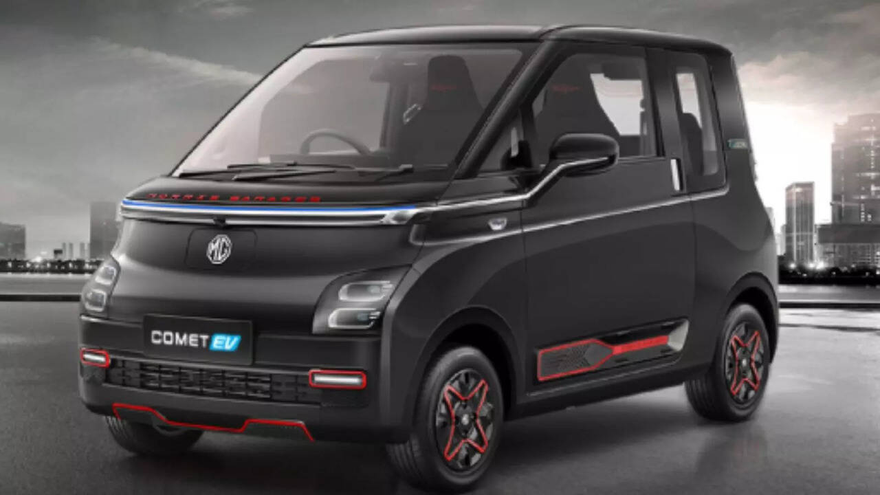MG Comet EV Blackstorm Edition Launched in India | Times Now