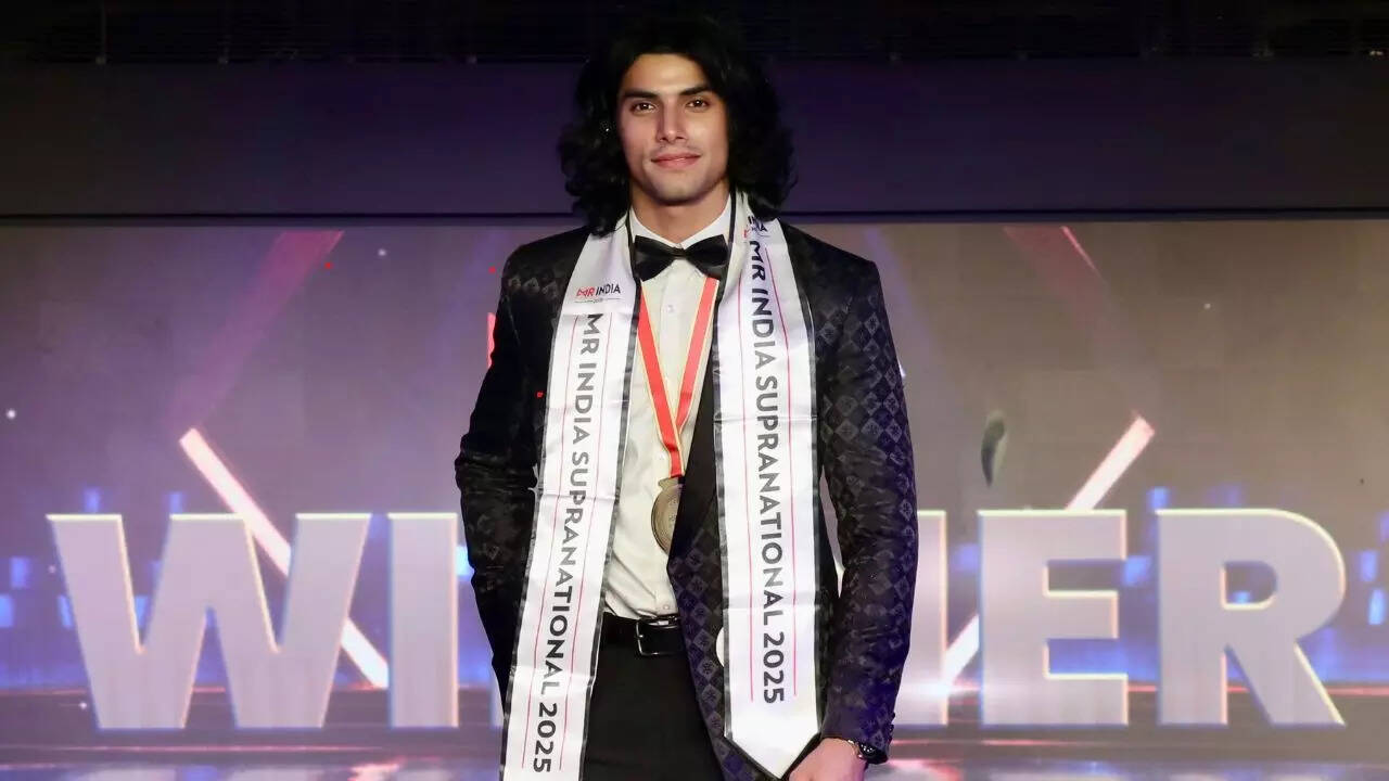 Mr India 2025 Winner: Shubham Sharma Wins Mr India Supranational 2025 | Times Now