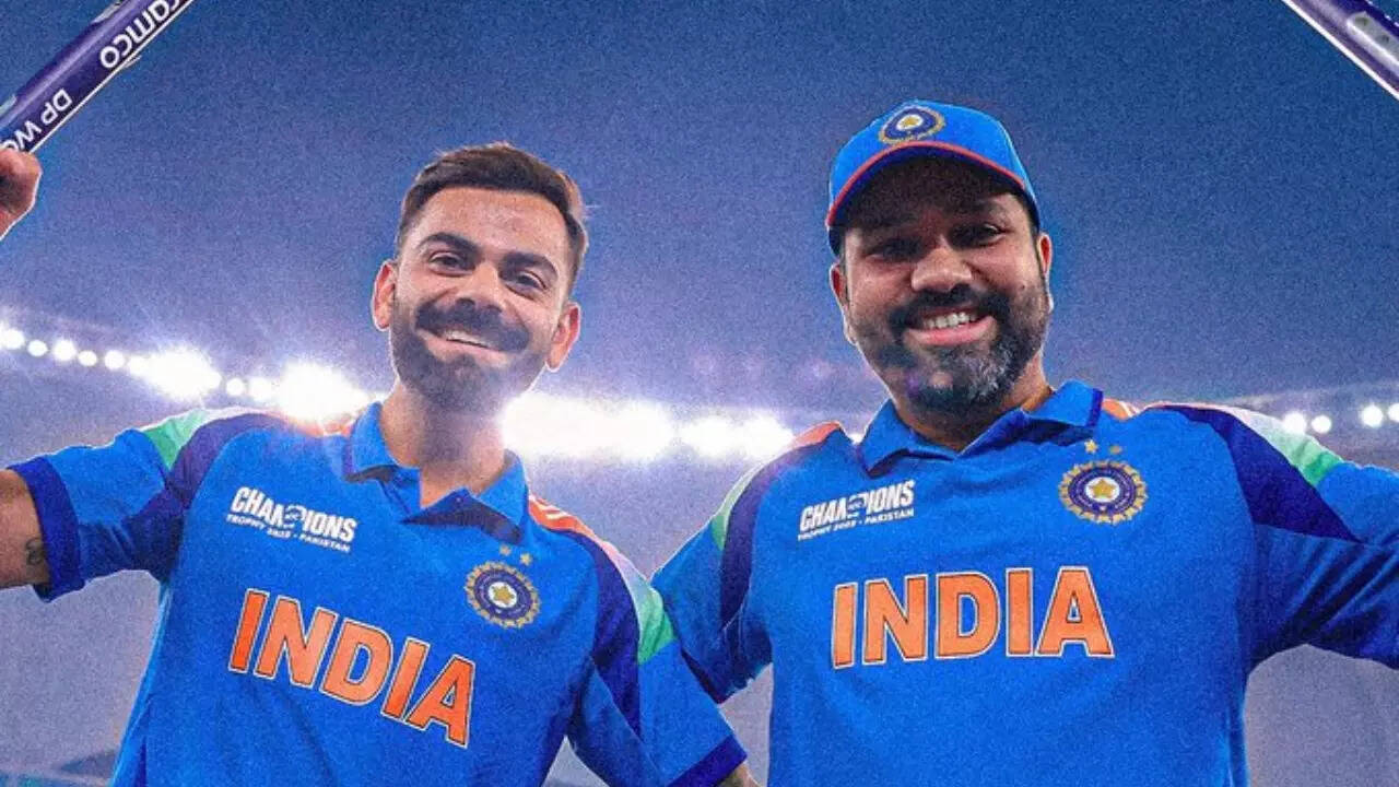 Virat Kohli, Rohit Sharma's Dandiya Celebration Goes Viral After India's Historic ICC Champions ...