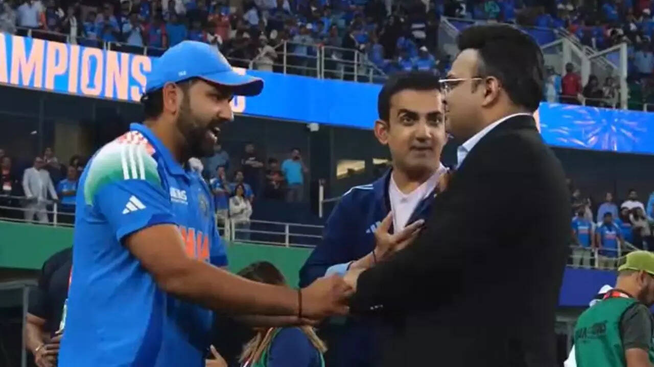 Jay Shah’s Celebration Wink Breaks The Internet After Indias Champions Trophy Win; Hilarious ...