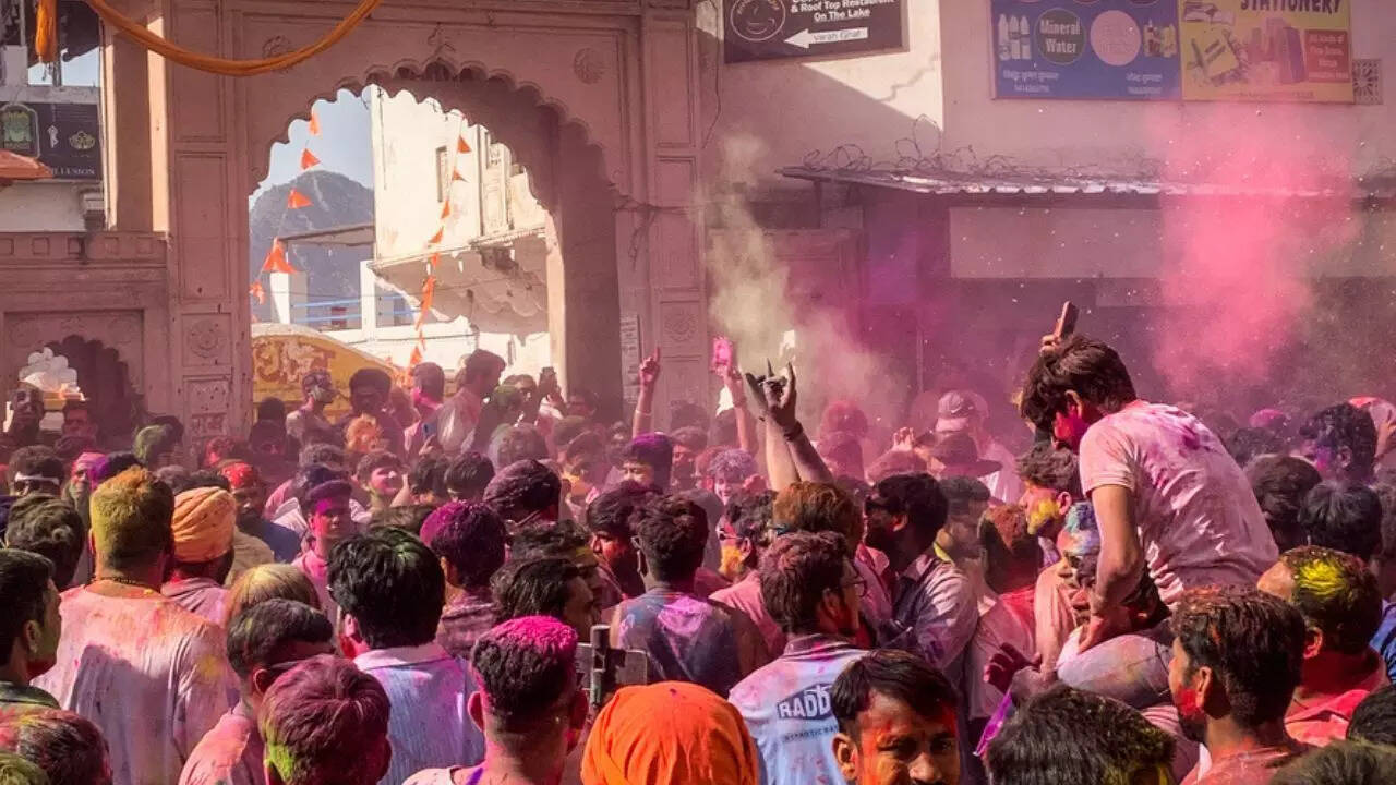 A First Timer's Guide To Pushkar's Iconic Holi Celebrations | Times Now