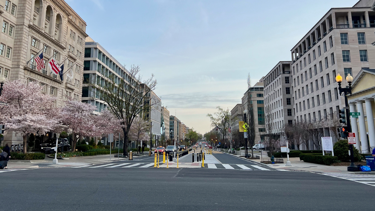 Workers Demolish 'BLM Plaza' Mural Outside White House In Washington DC ...