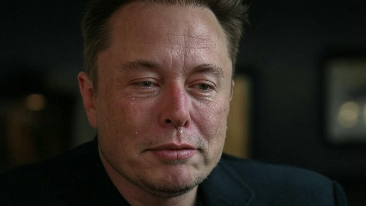 Elon Musk 'Holds Back' Tears Amid Tesla Slump: 'With Great Difficulty ...
