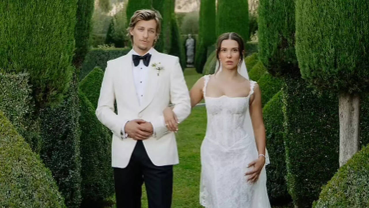 Stranger Things' Millie Bobby Brown Reveals Husband Jake Bongiovi ...