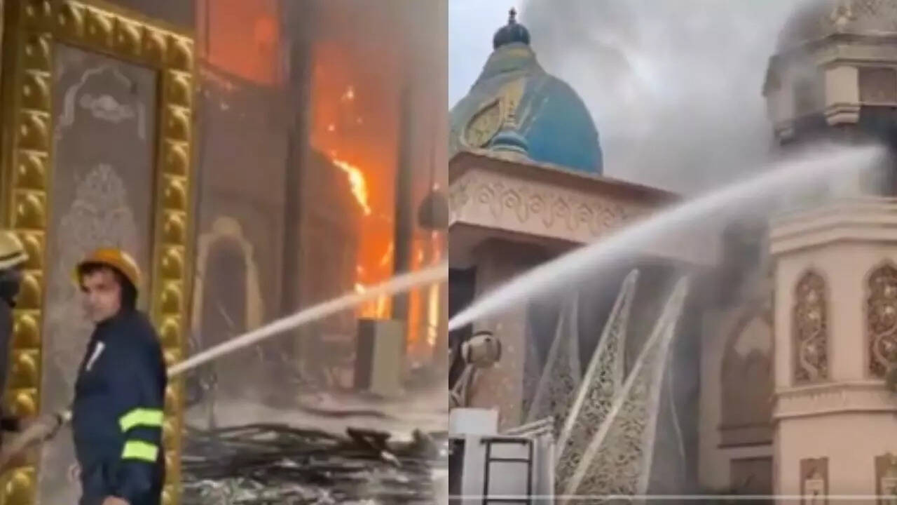 Fire Engulfs Gurugram's Kingdom of Dreams, Structure Reduced to Ashes ...