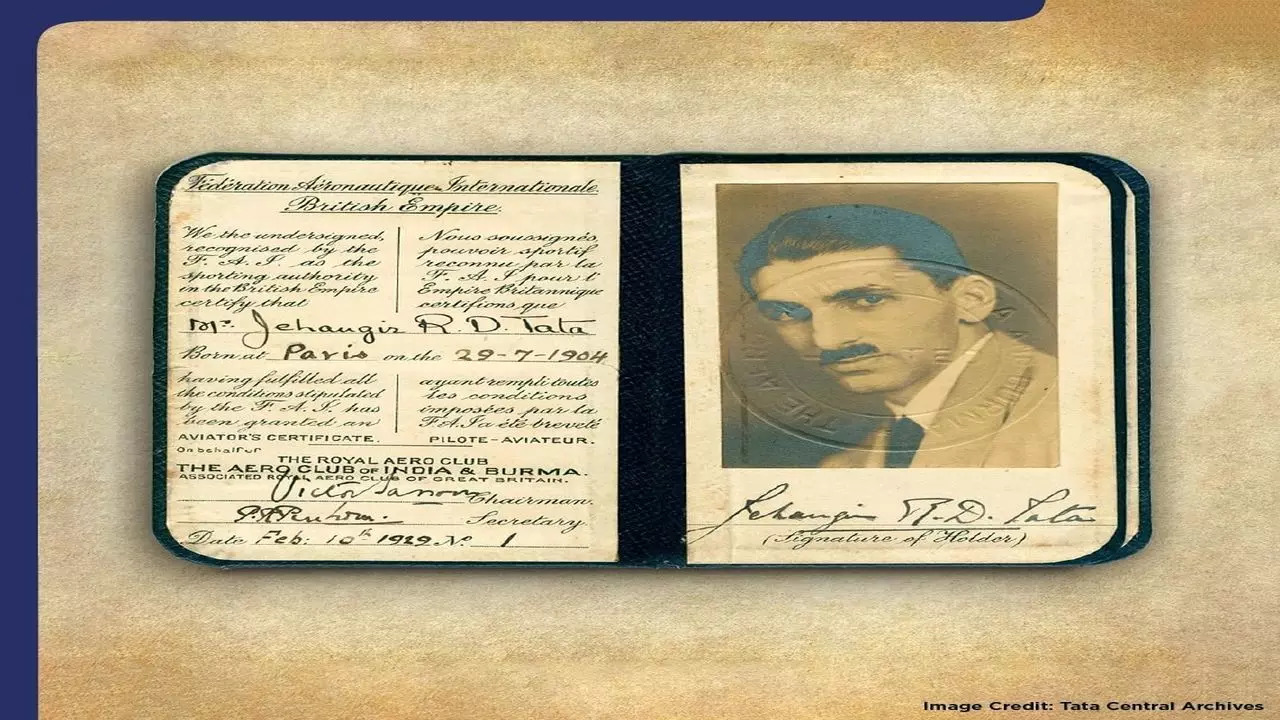 JRD Tata, India's first pilot, flew Air India's inaugural flight. See ...