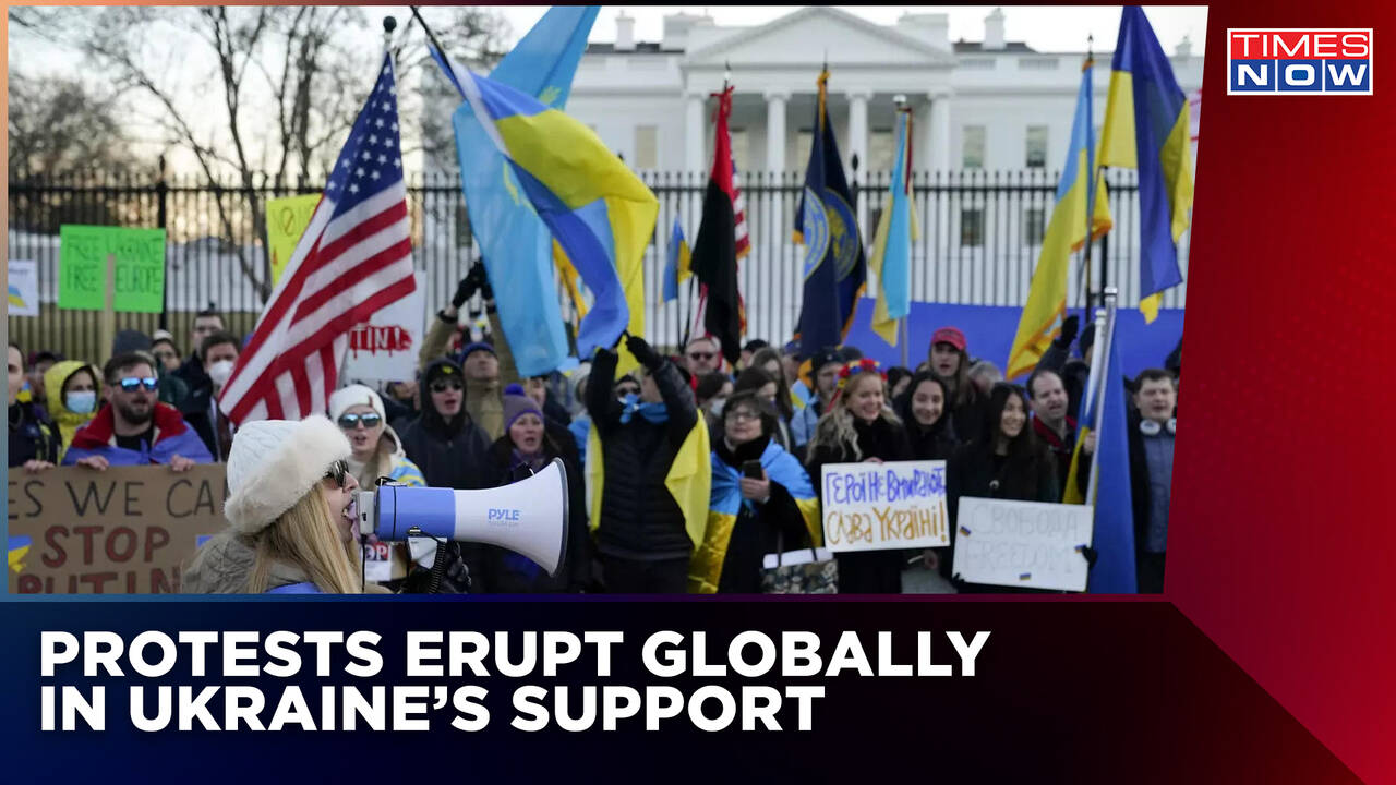 Russia-Ukraine Crisis | Protests Erupt Throughout The World Against ...