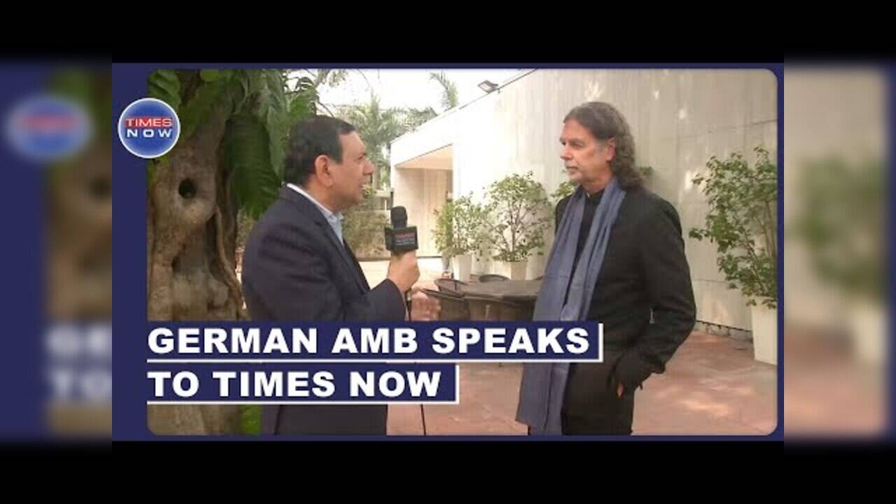 German Ambassador to India, Walter Lindner Speaks to Times Now About ...