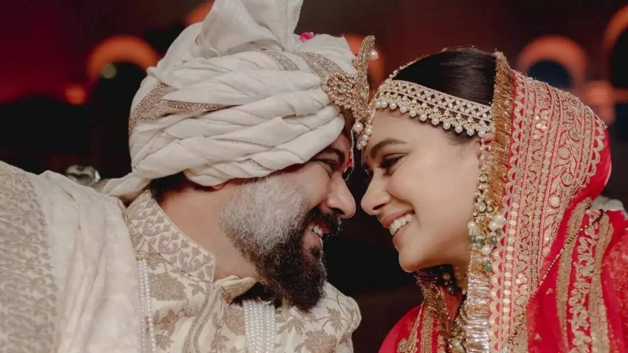 Luv Ranjan lovingly holds wife Alisha Vaid's hands in first photos from ...