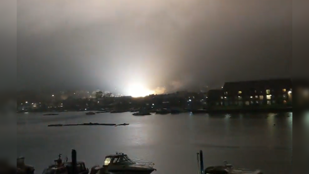 Mysterious explosion caused by kids 'turns night to day' in UK city ...