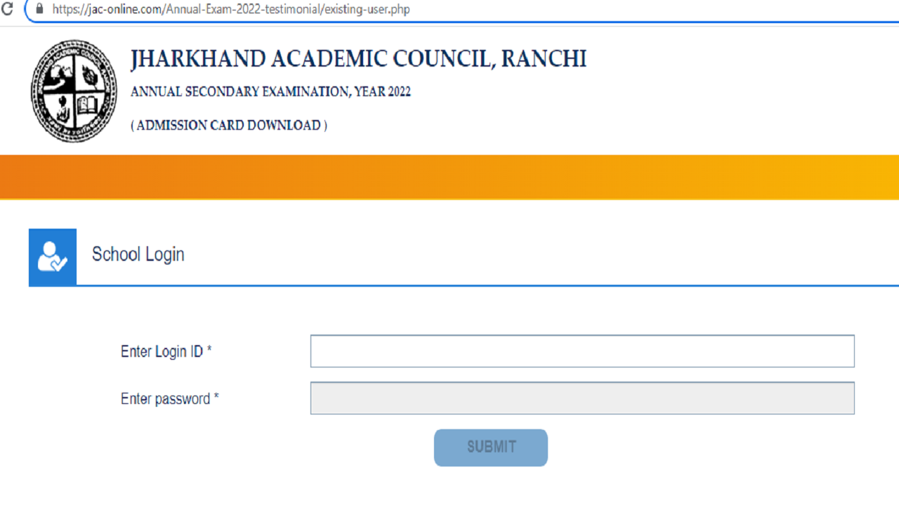 JAC 10th Admit Card 2022: Released! Download Secondary exam admit card ...