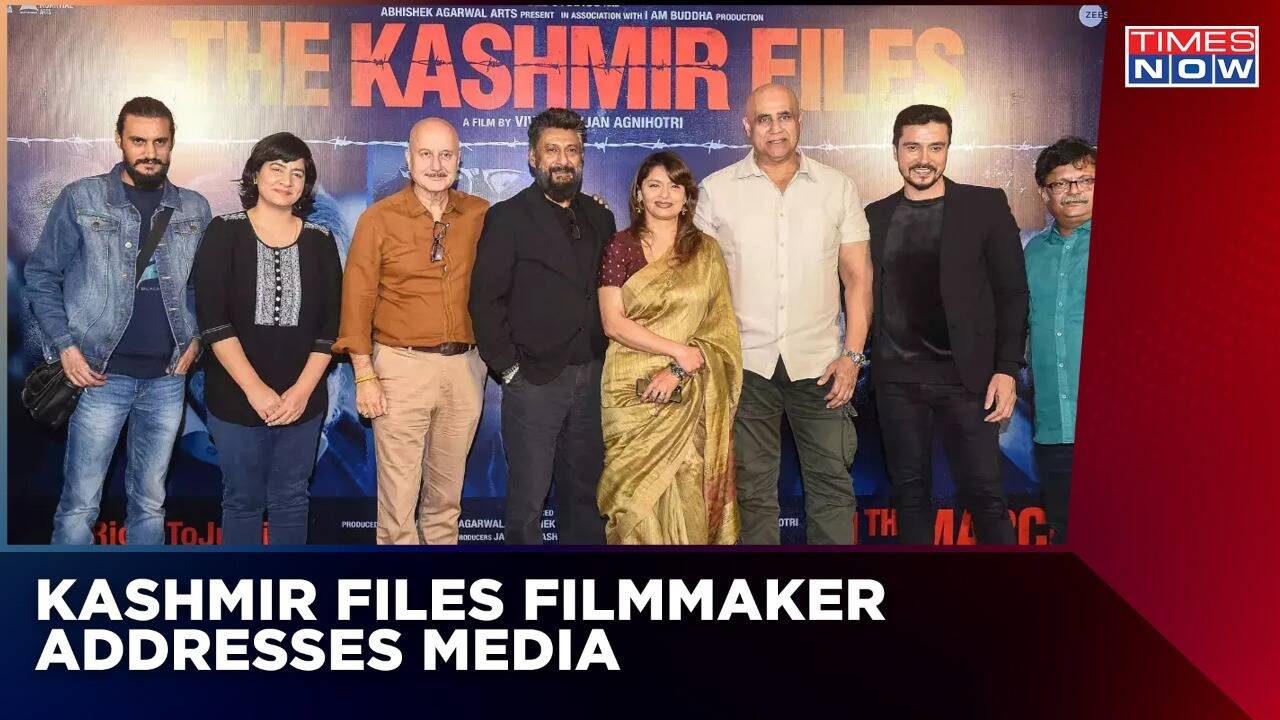 The Kashmir Files | Filmmaker Vivek Ranjan Agnihotri Addresses A Press Conference | Breaking ...