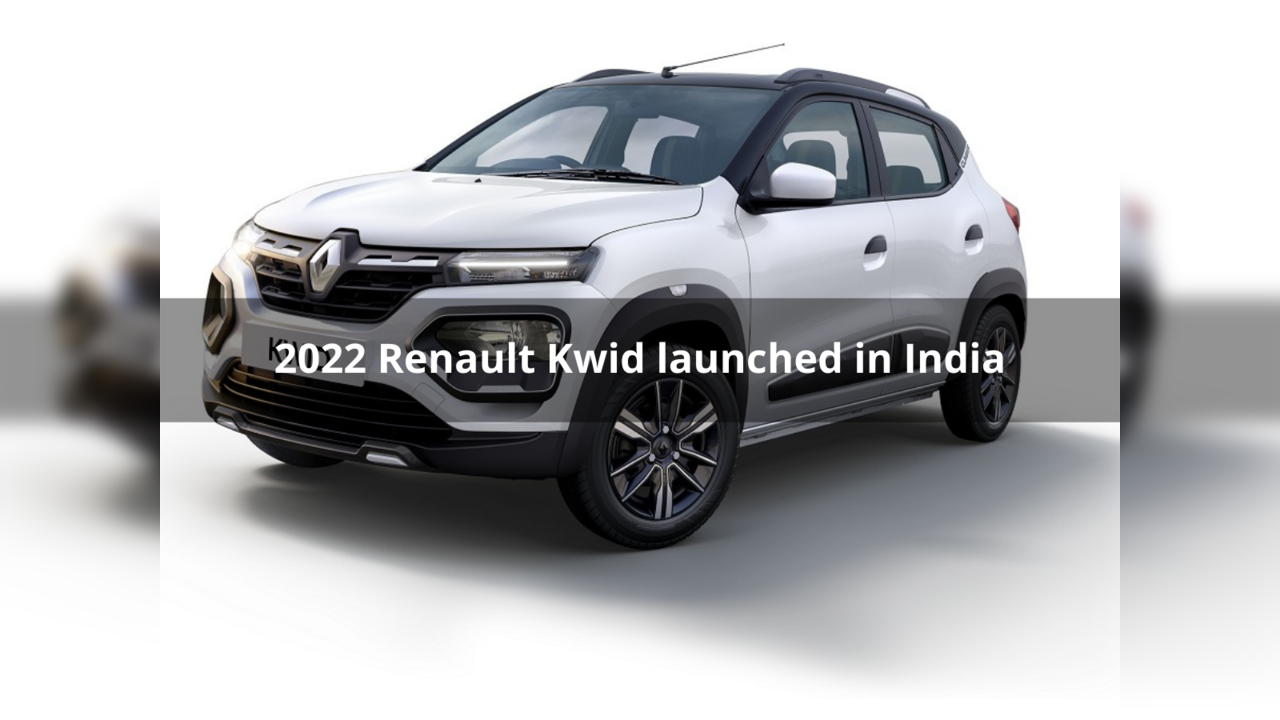 2022 Renault Kwid launched in India: Check price, specs, features, etc ...