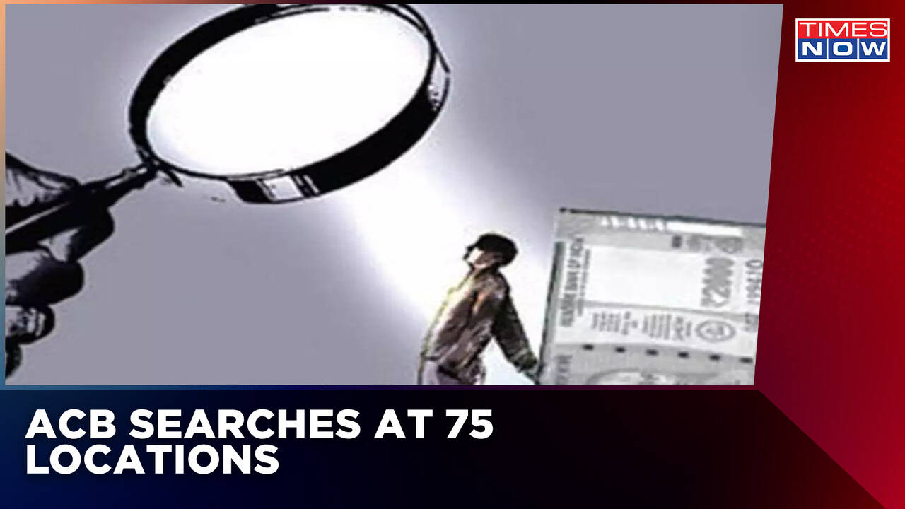 ACB Conducts Raids On 18 Officers In Karnataka | Breaking News | Times Now