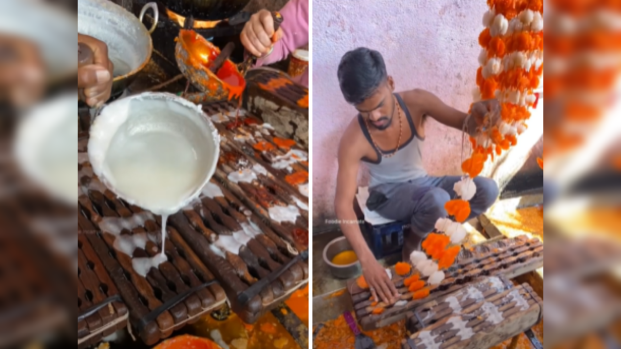Viral clip shows unique 'Jewellery Mithai' of Maharashtra | Viral News ...