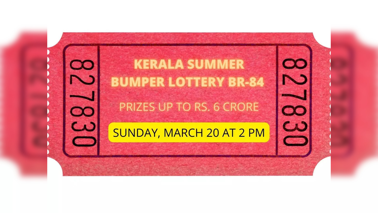 Kerala Summer Bumper Lottery BR-84: When and where to check the results ...