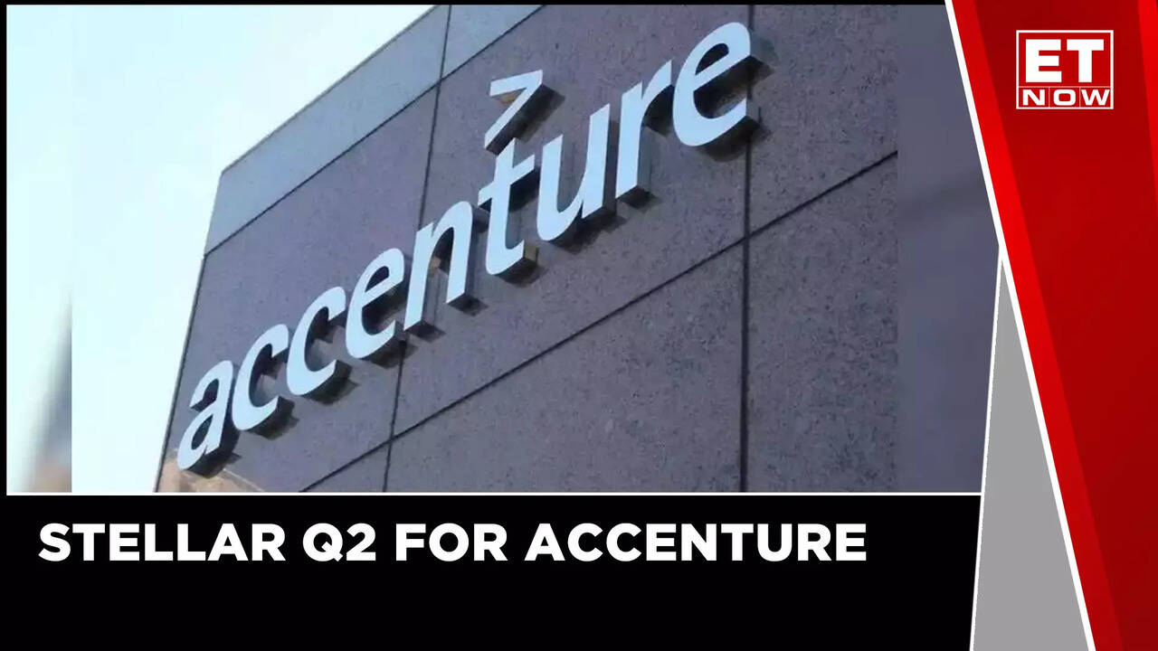 Accenture Sharply Raises Guidance | Business News | ET Now