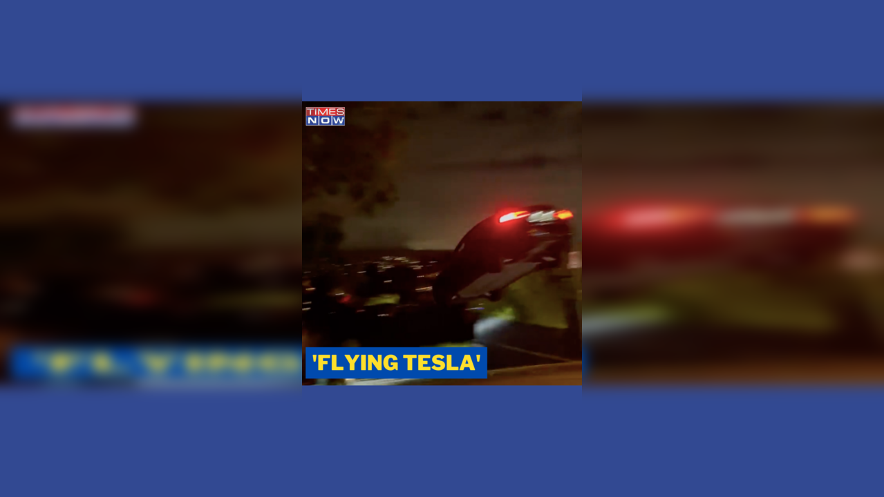 Watch: How 'The Flying Tesla' Stunt Went Wrong In LA | Times Now ...
