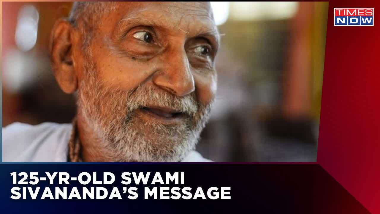 125-Year-Old Padma Shri Awardee, Yoga Guru Swami Sivananda On Times Now ...