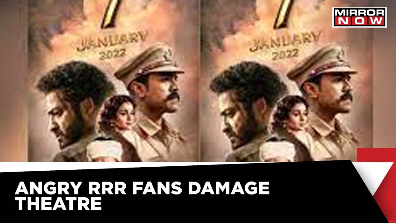 May Way! It's RRR Day | Angry RRR Fans Damage Theatre | Latest News ...