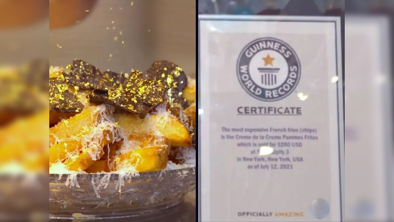 Viral video: NYC restaurant serves world's most expensive french fries ...
