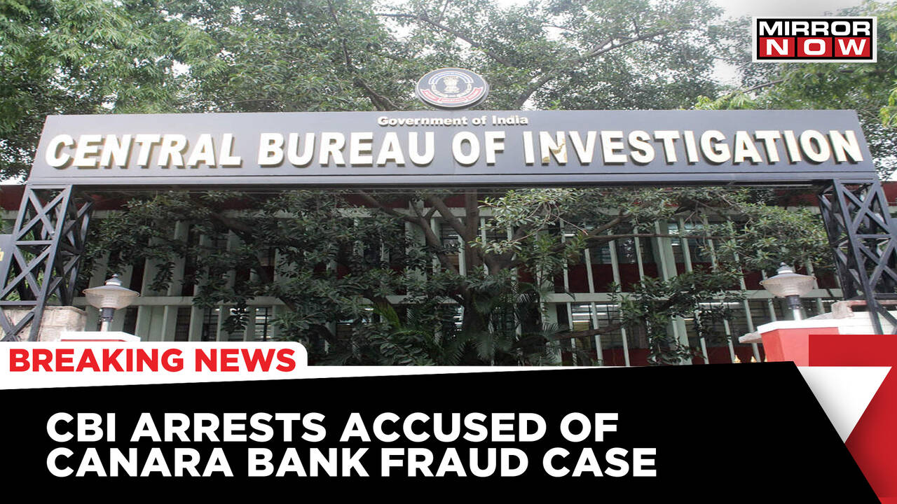 Canara Bank Fraud Case | Director Of Nova Shipping Arrested By CBI In Gujarat | Breaking News ...