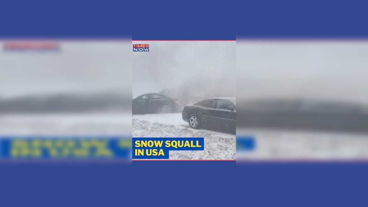 Massive Pile-Up In US In Snow Squall, 3 Dead | Times Now