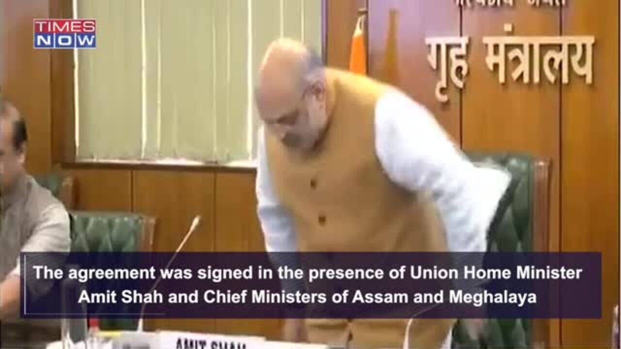 Assam-Meghalaya Sign Border Pact: Know All About The Five-Decade-Long ...