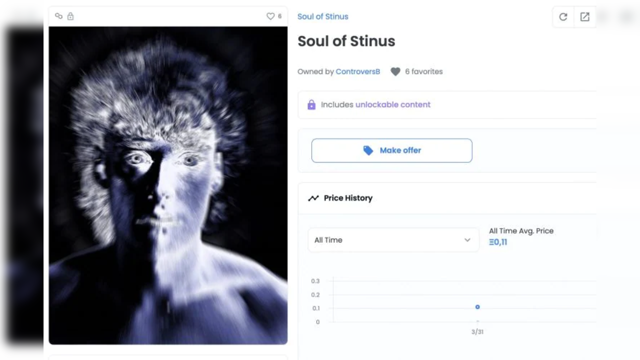 A 21-year-old art student is 'selling his soul' as an NFT | Viral News ...