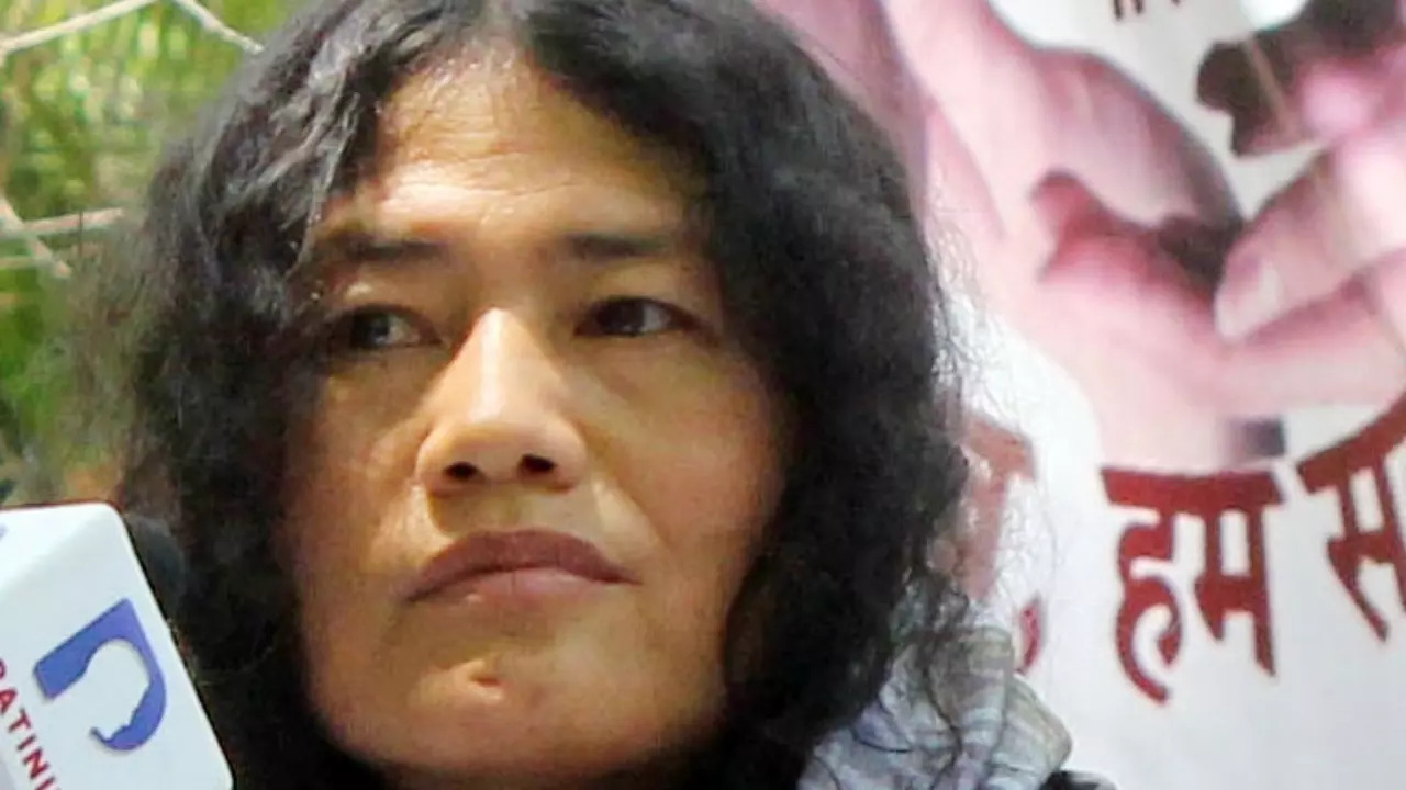 Who is Irom Chanu Sharmila who fasted for 16 years to repeal AFSPA? 10 ...