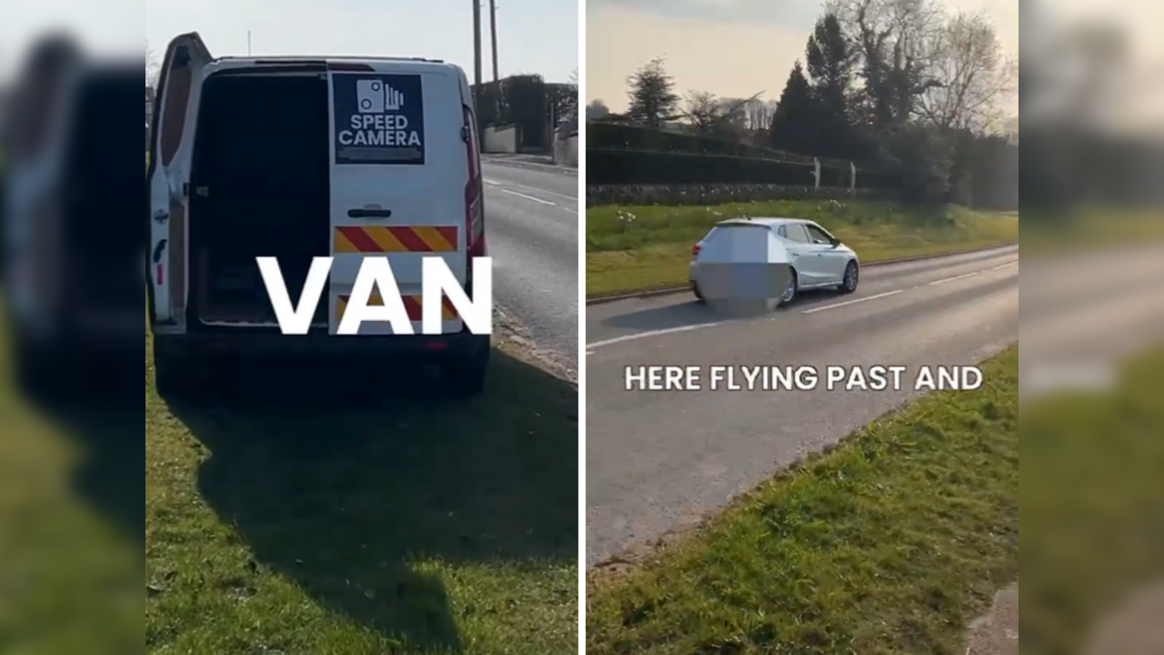 Man creates fake speed camera van to stop cars from speeding near his ...