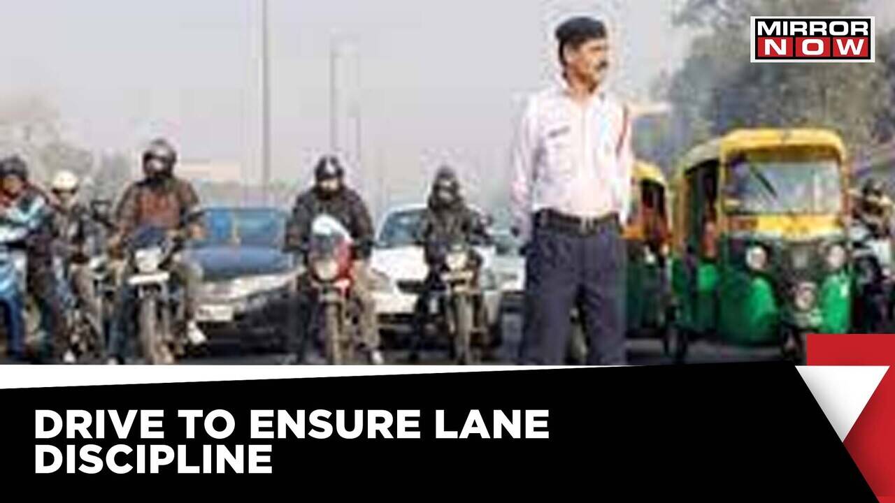 Delhi Lane Rule | Delhi Transport Department Started Drive To Ensure ...