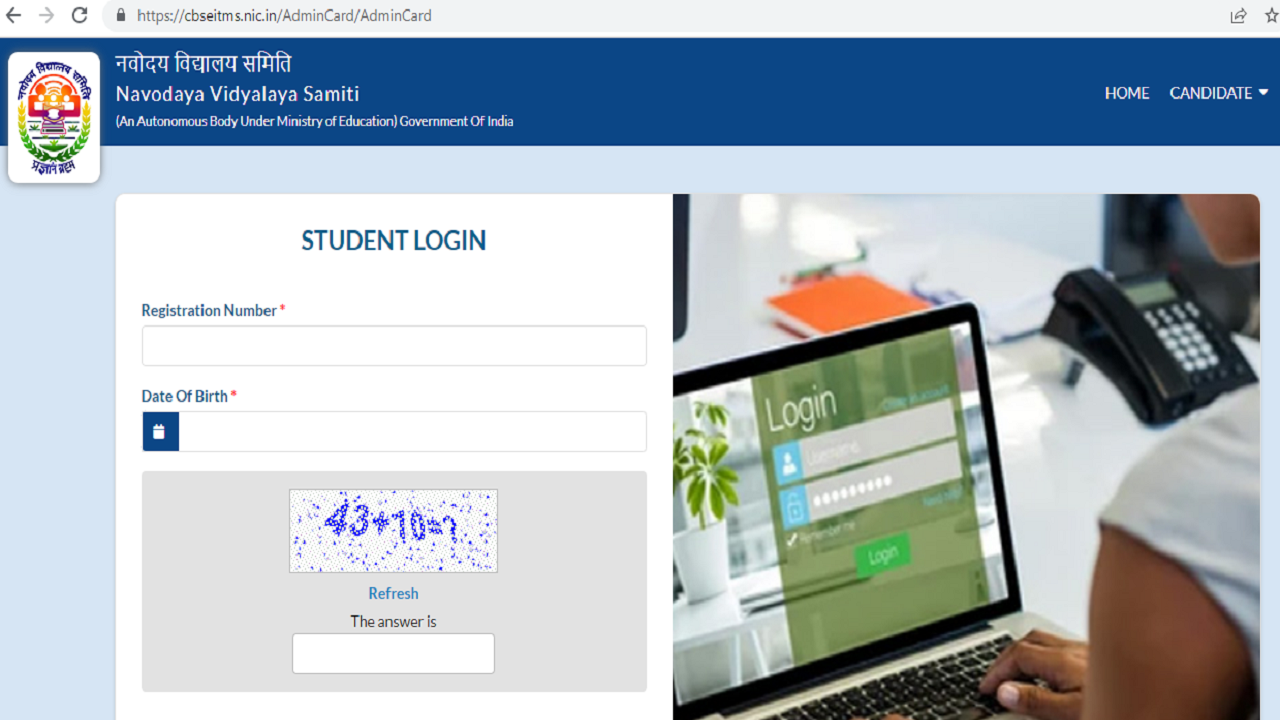 Navodaya Admit Card for JNVST 2022 released for NVS Class 6 admissions on navodaya.gov.in ...