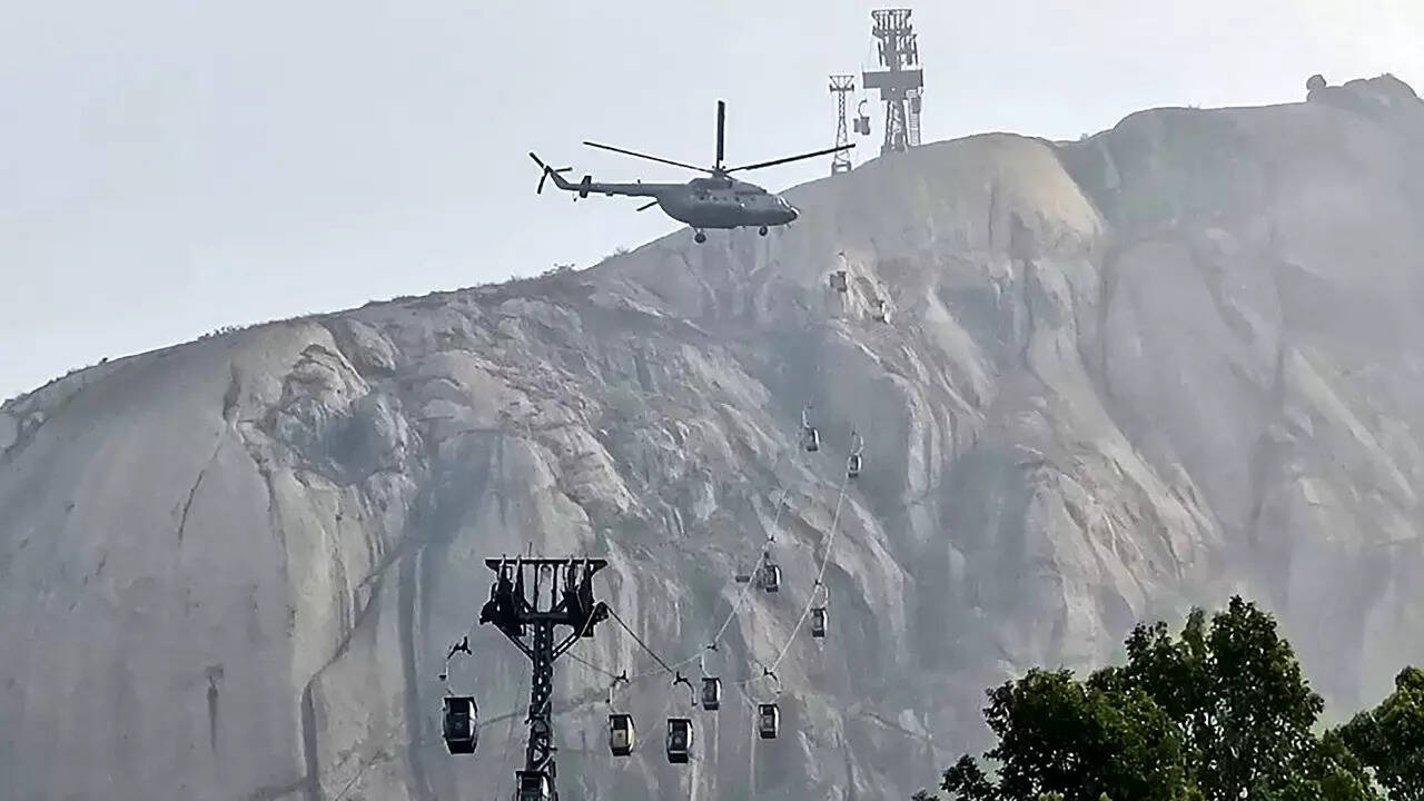 Deoghar ropeway accident: Rescue operation over; over 60 people brought ...