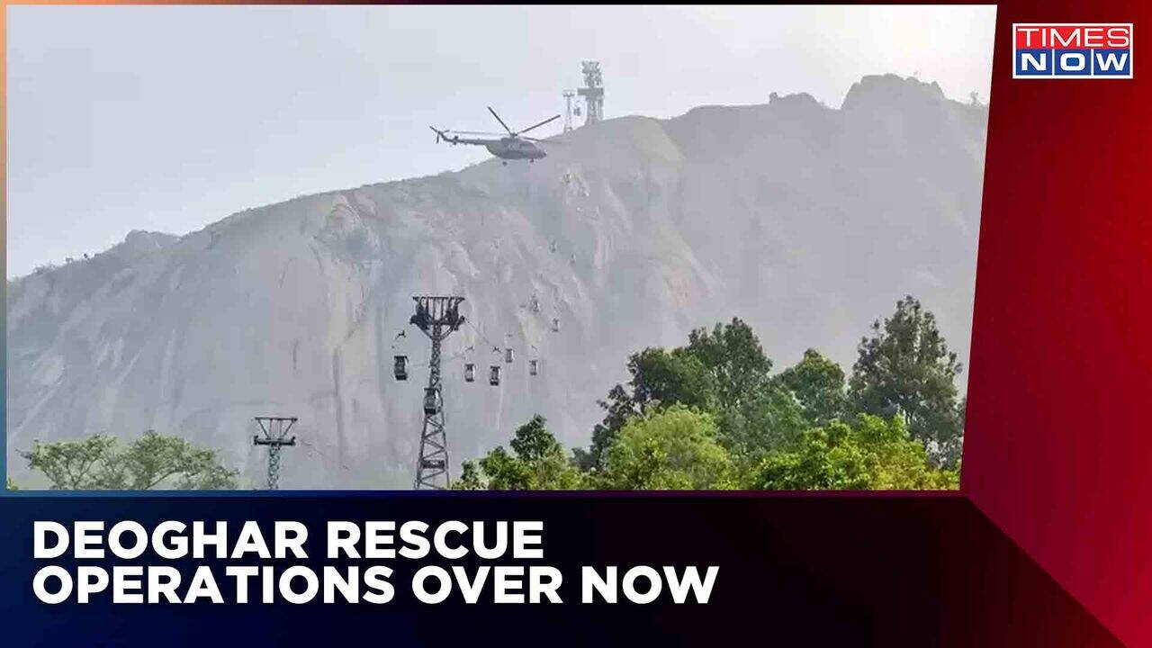 Deoghar Ropeway Accident | Rescue Operations Ends, More Than 40 People ...