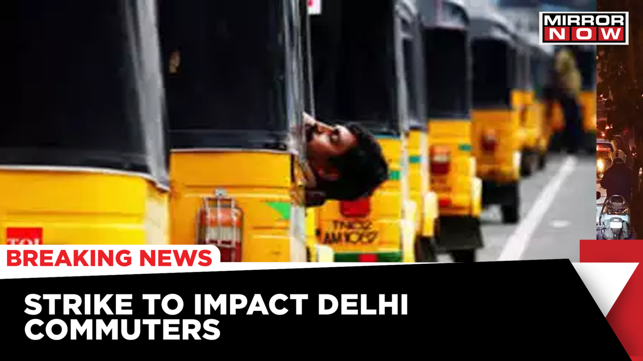 Middle Class Misery: Auto, Taxi Drivers Strike In National Capital ...