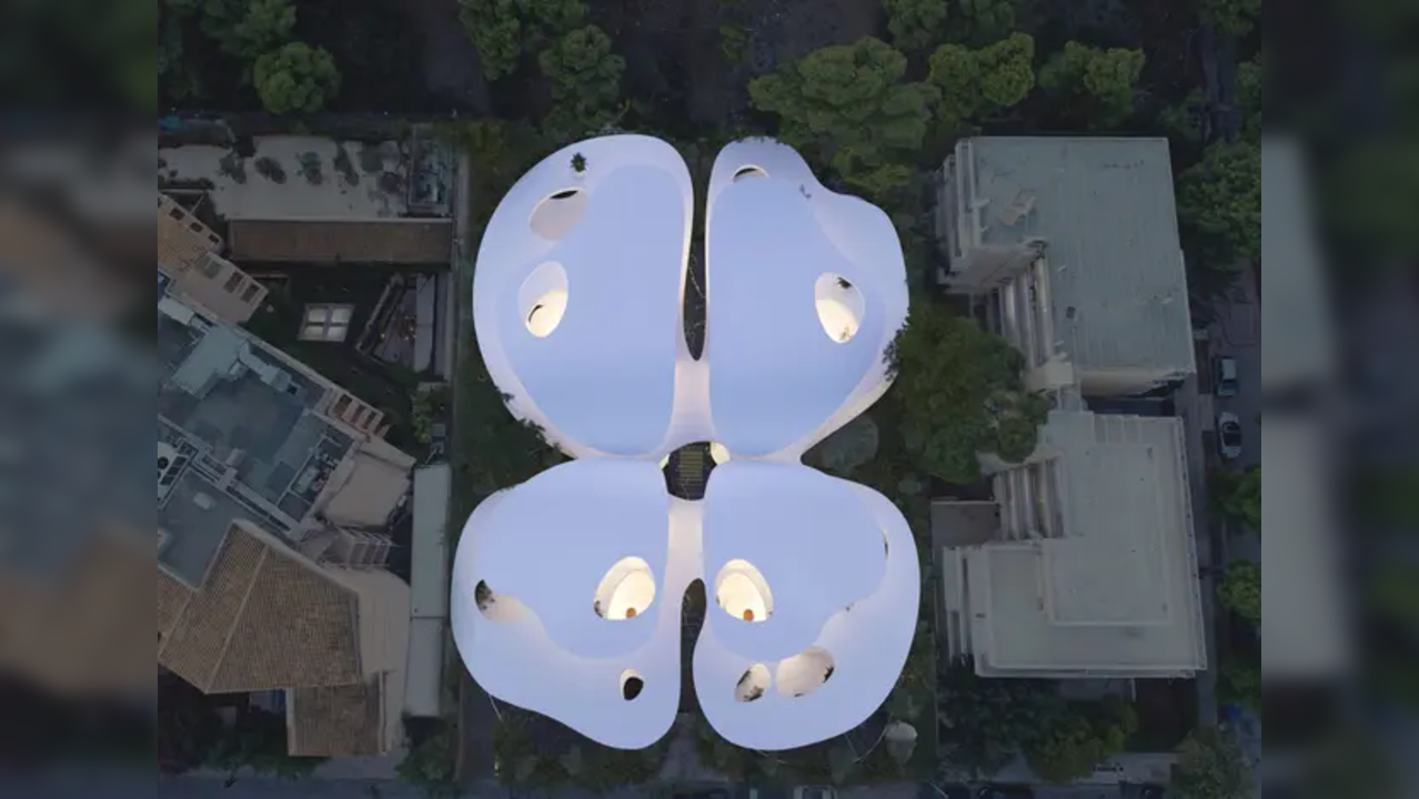 Futuristic home shaped like butterfly goes on sale for Rs 52 crores ...