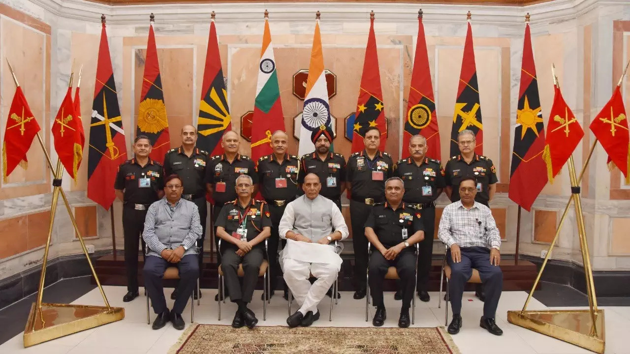 Rajnath Singh: Rajnath Singh asks Army to prepare for every possible security challenge ...