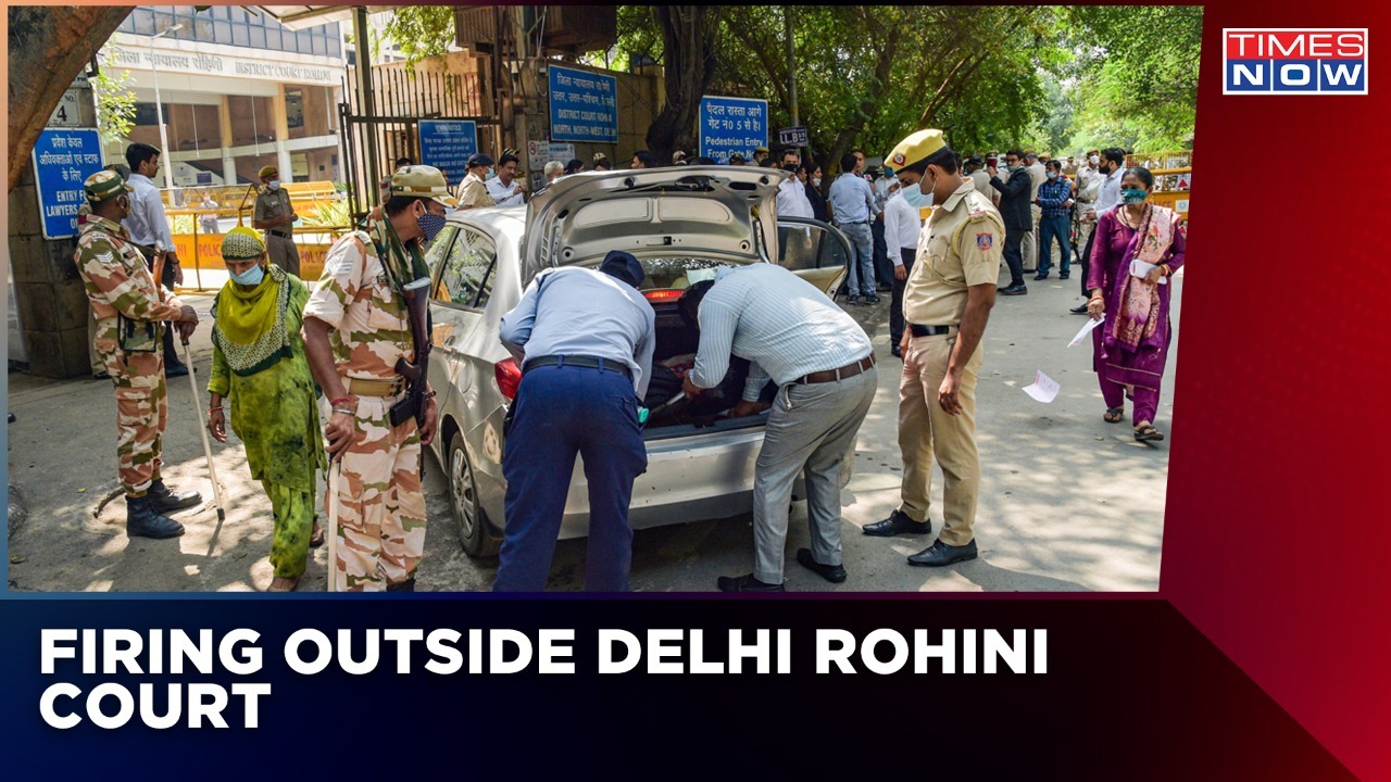 Delhi Rohini Court Firing | No Casualties After Guard Fires Shot During ...