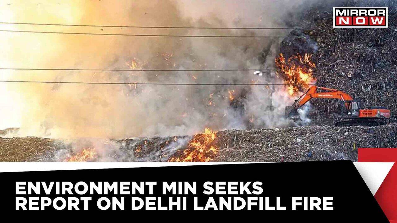 Delhi Landfill Fire | Massive Fire At Bhalswa Landfill | 4th Landfill ...