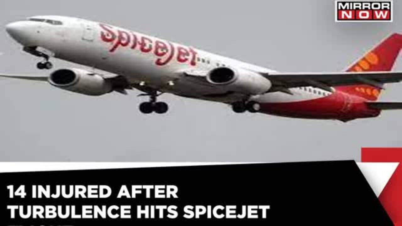 Spicejet flight encounters severe turbulence; 14 passengers injured ...