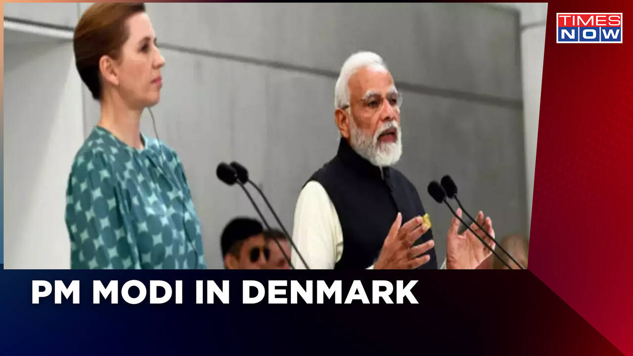 PM Modi In Europe | PM Thanked Danish PM For A Grand Welcome | World ...