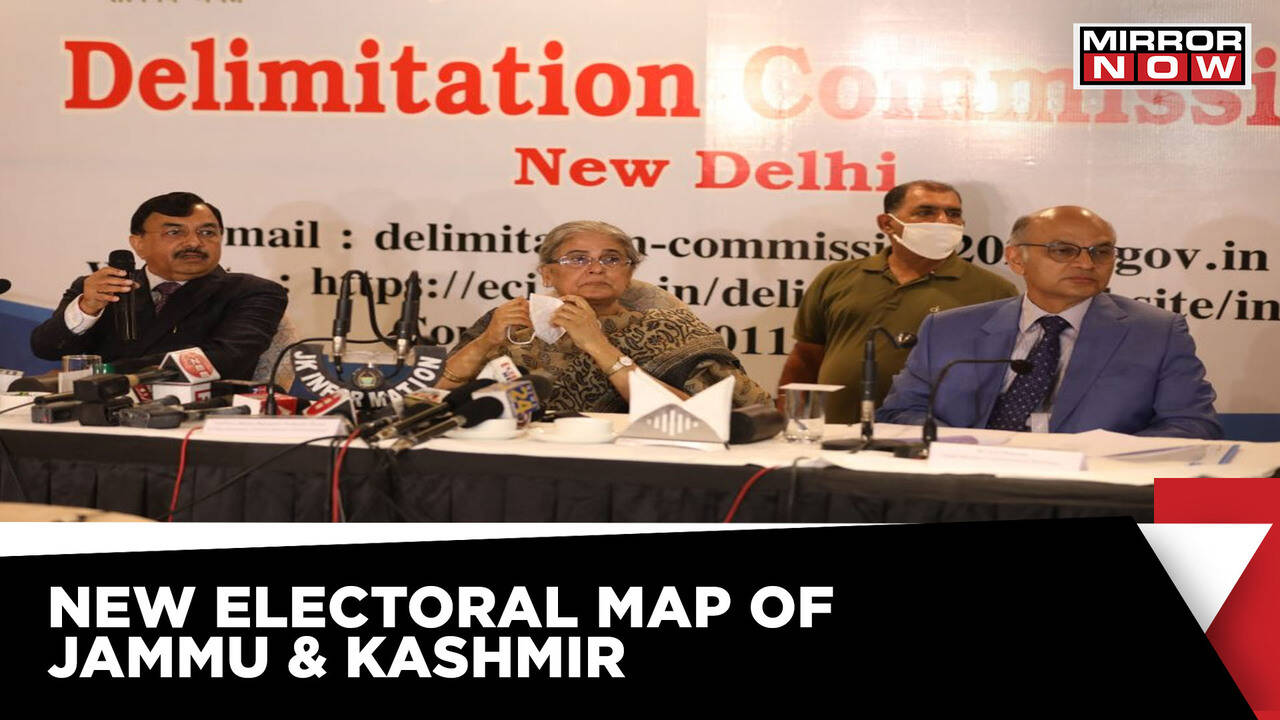 J&K Delimitation Commission Signs Final Order Redrawing J&K's Political ...