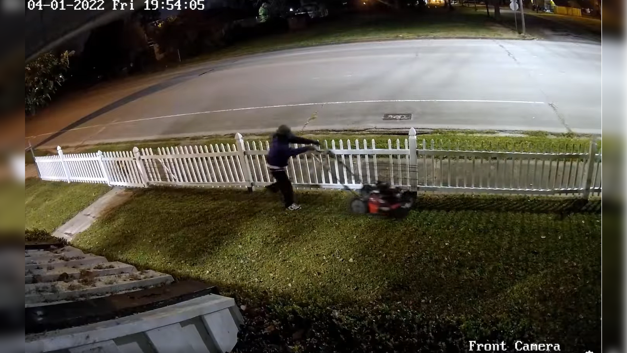 Test and steal: Thief cuts victim's grass before stealing his lawnmower ...