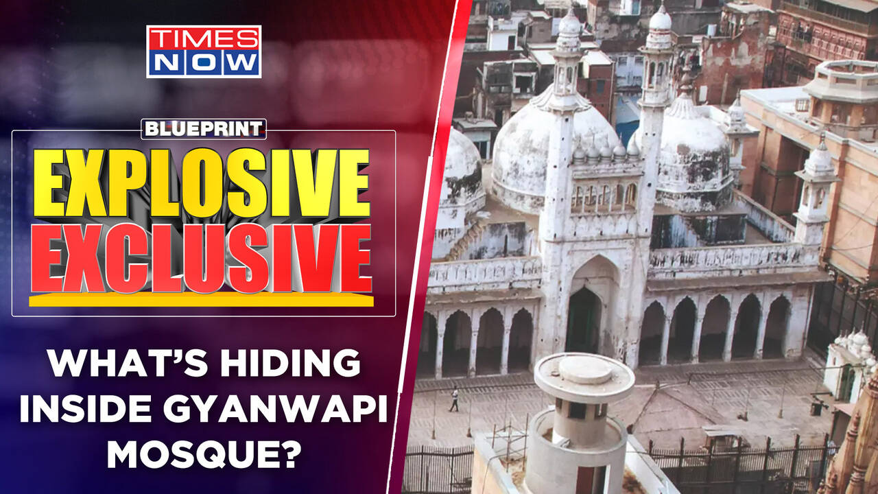 Gyanvapi Blockade | Maps Reveal Temple Foundation, Is Mosque Hiding ...